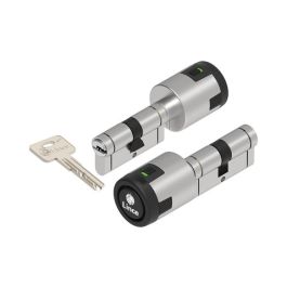 ⇒ Comprar Cilindro seguridad leva larga con alarma 5 llaves 35x35mm ...