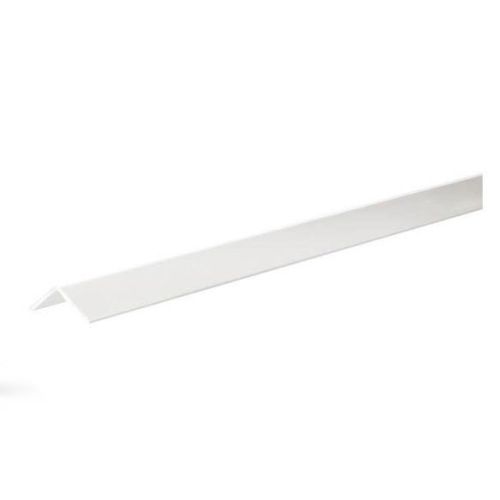 ⇒ Comprar Perfil angulo pvc satinado blanco 1 m 20 x 20 x 1 mm arcansas ...