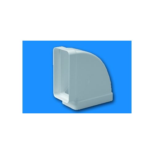 ⇒ Comprar Codo extraccion aire tubo rectangular ignifugo y autoextinguible horizontal 110x55 ...